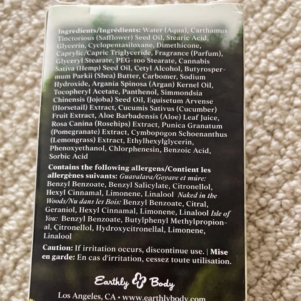 Hemp Seed | Bath & Body | New Hemp Seed Natural Body Care Skin Butter ...